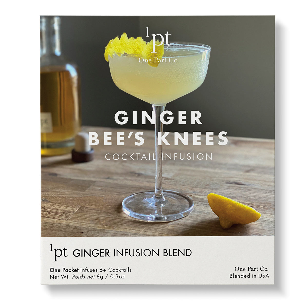 1pt Cocktail Infusion Pack | Ginger Bees Knees – One Part Co