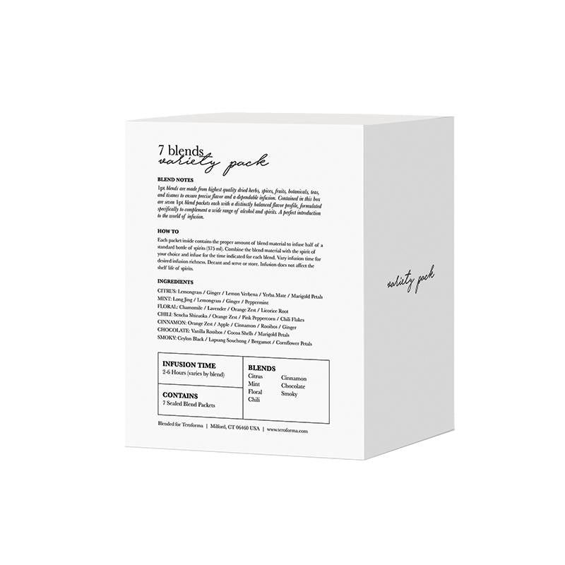 1pt Variety Pack - Infusions for Alcohol and Spirits – One Part Co