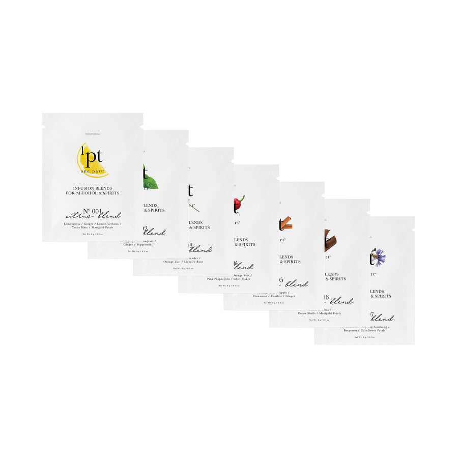 1pt Variety Pack - Infusions for Alcohol and Spirits – One Part Co
