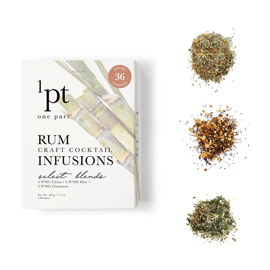 1pt Rum Cocktail Pack | Infusions for Alcohol and Spirits – One Part Co